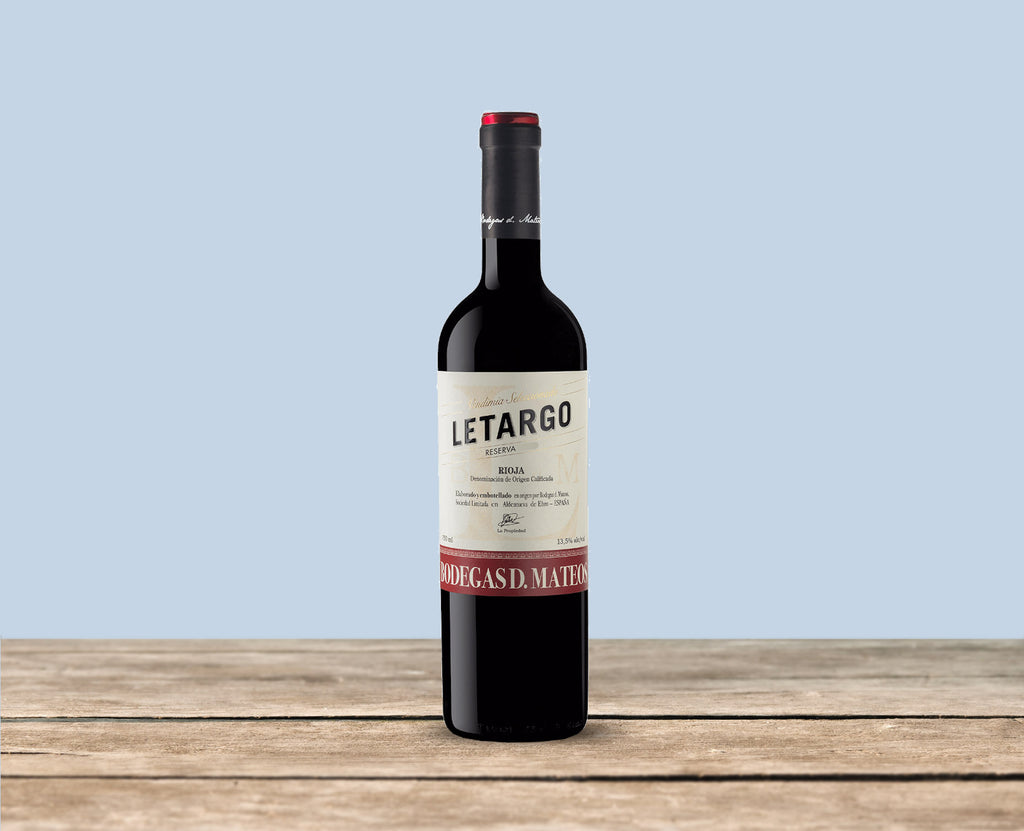 Letargo Rioja Reserva Bodegas D. Mateos – The Wine Box
