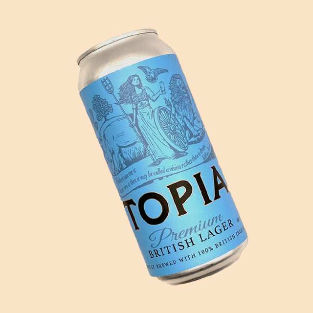 Utopian Brewing - Premium British Lager Helles Style – The Wine Box