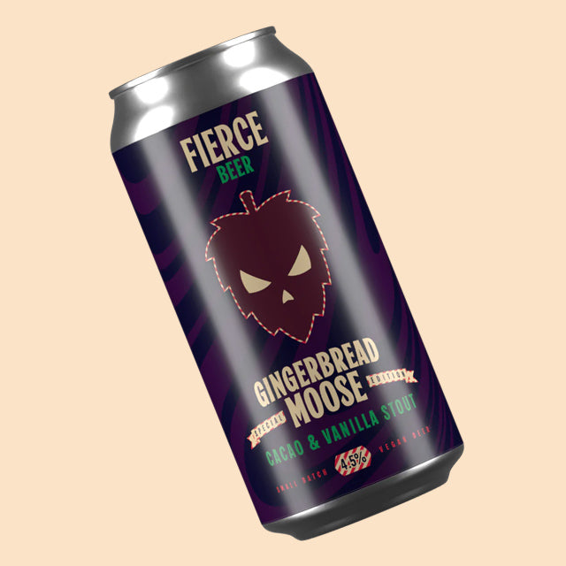 Fierce Beer 'Gingerbread Moose' Gingerbread Stout 440ml – The Wine Box