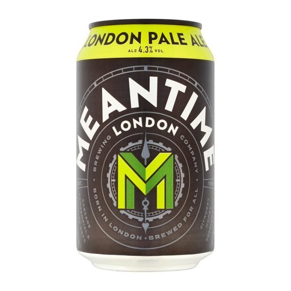 Meantime London Lager cans 12 x 330ml – The Wine Box