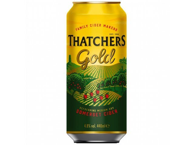Thatchers Gold Cans 24x500ml – The Wine Box